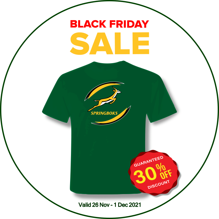 BigOkes - Black Friday Special!!! SARugby Official Licensed Springbok ...